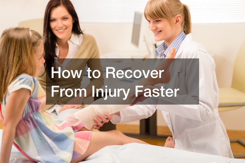 How to Recover From Injury Faster - Healthy Balanced Diet
